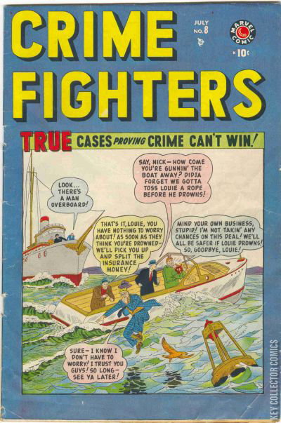 Crimefighters #8 Published July 1949 | Key Collector Comics