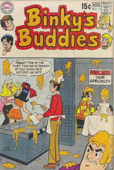 Binky's Buddies #10 Published August 1970 | Key Collect