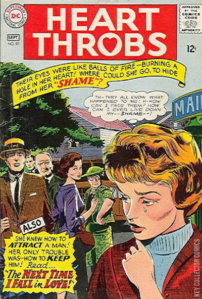 Heart Throbs #97 Published September 1965 | Key Collect