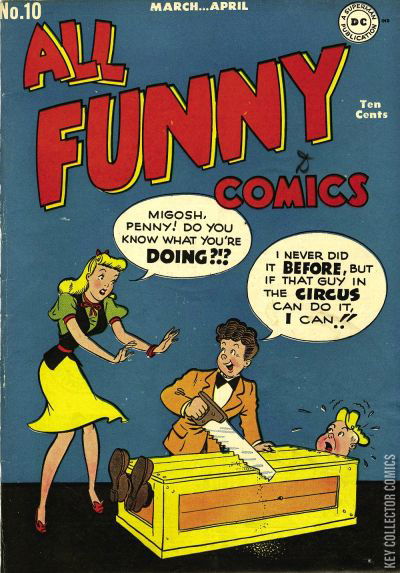 All Funny Comics #10 Published April 1946 | Key Collect