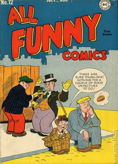 All Funny Comics #12 Published August 1946 | Key Collec