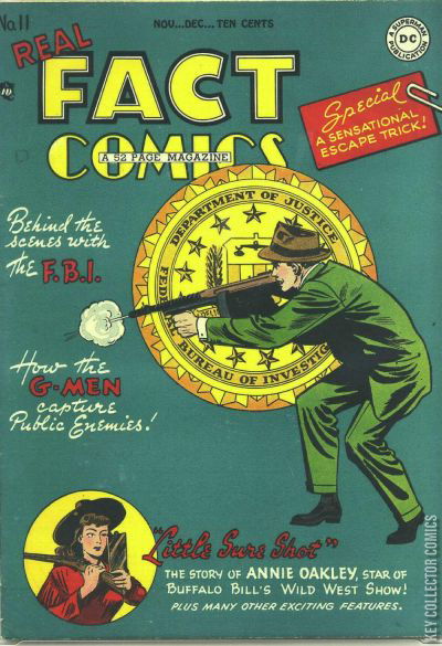 Real Fact Comics #11 Published December 1947 | Key Coll