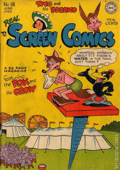 Real Screen Comics #18 Published July 1948 | Key Collec