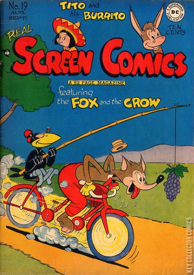 Real Screen Comics #19 Published September 1948 | Key C