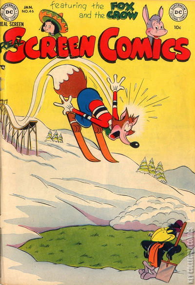 Real Screen Comics #46 Published January 1952 | Key Col