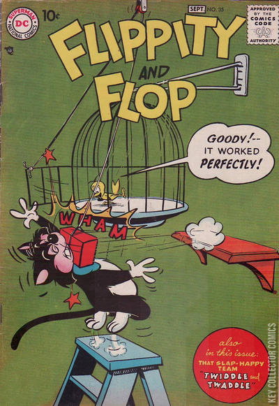 Flippity and Flop #35 Published September 1957 | Key Co