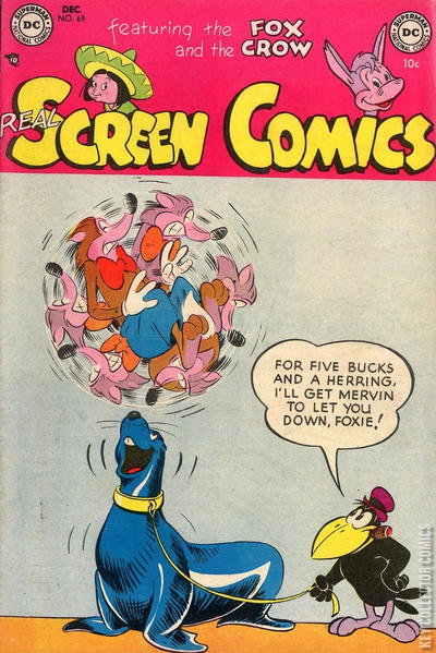 Real Screen Comics #69 Published December 1953 | Key Co