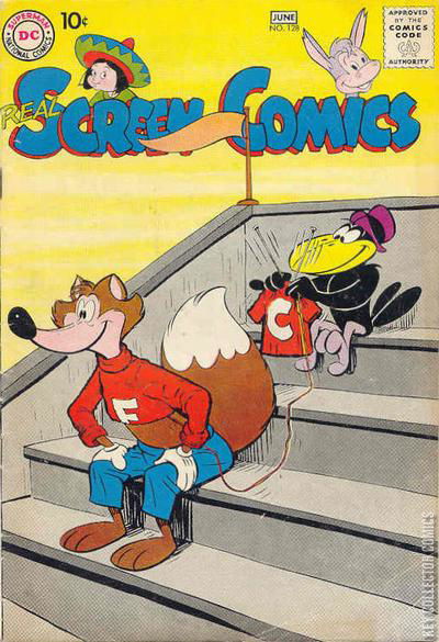 Real Screen Comics #128 Published June 1959 | Key Colle
