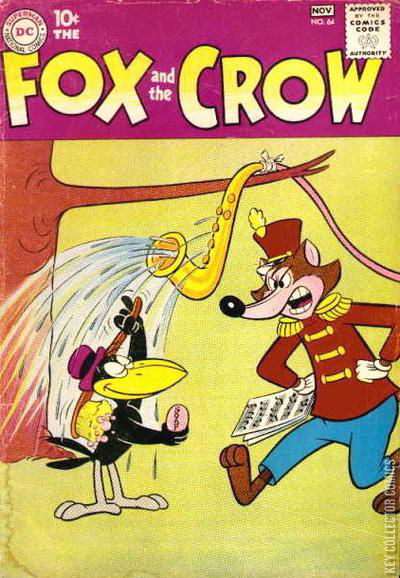 The Fox and the Crow #64 Published November 1960 | Key