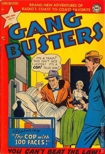 Gang Busters #25 Published January 1952 | Key Collector