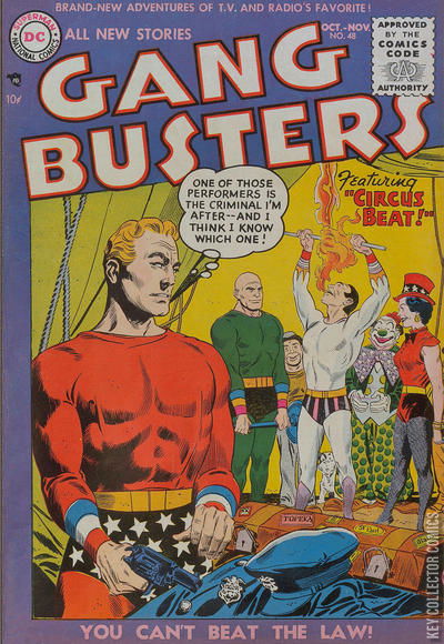 Gang Busters #48 Published November 1955 | Key Collecto