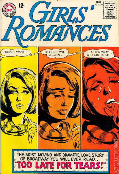 Girls' Romances #103 Published September 1964 | Key Col
