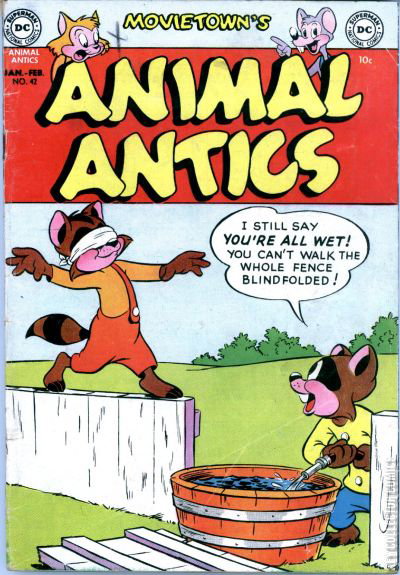Animal Antics #42 Published February 1953 | Key Collect