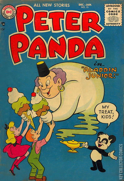 Peter Panda #15 Published January 1956 | Key Collector