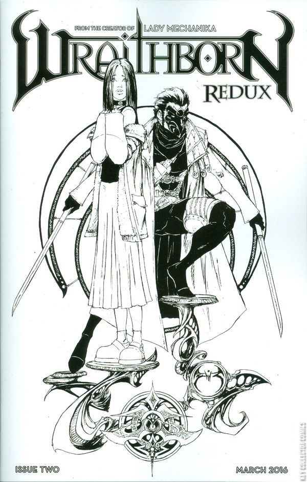 Wraithborn Redux #2 Sketch Published March 2016 | Key