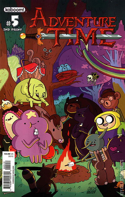 Adventure Time #5 2nd Print Published April 2013 | Key