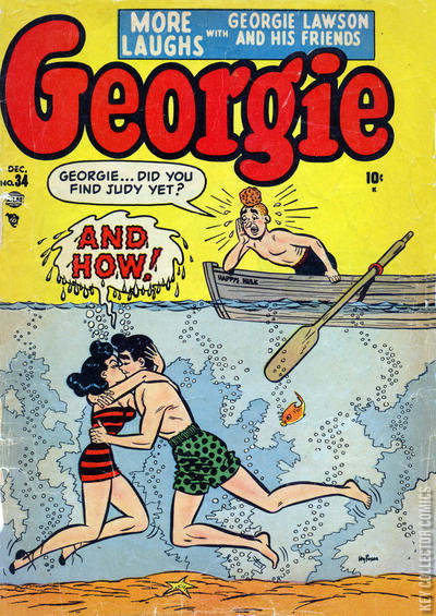 Georgie Comics 34 Published December 1951 Key Collec