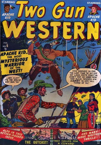 Two Gun Western #6 Published February 1951 | Key Collec