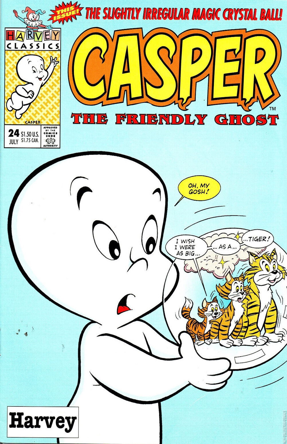 Casper the Friendly Ghost #24 Published July 1994 | Key