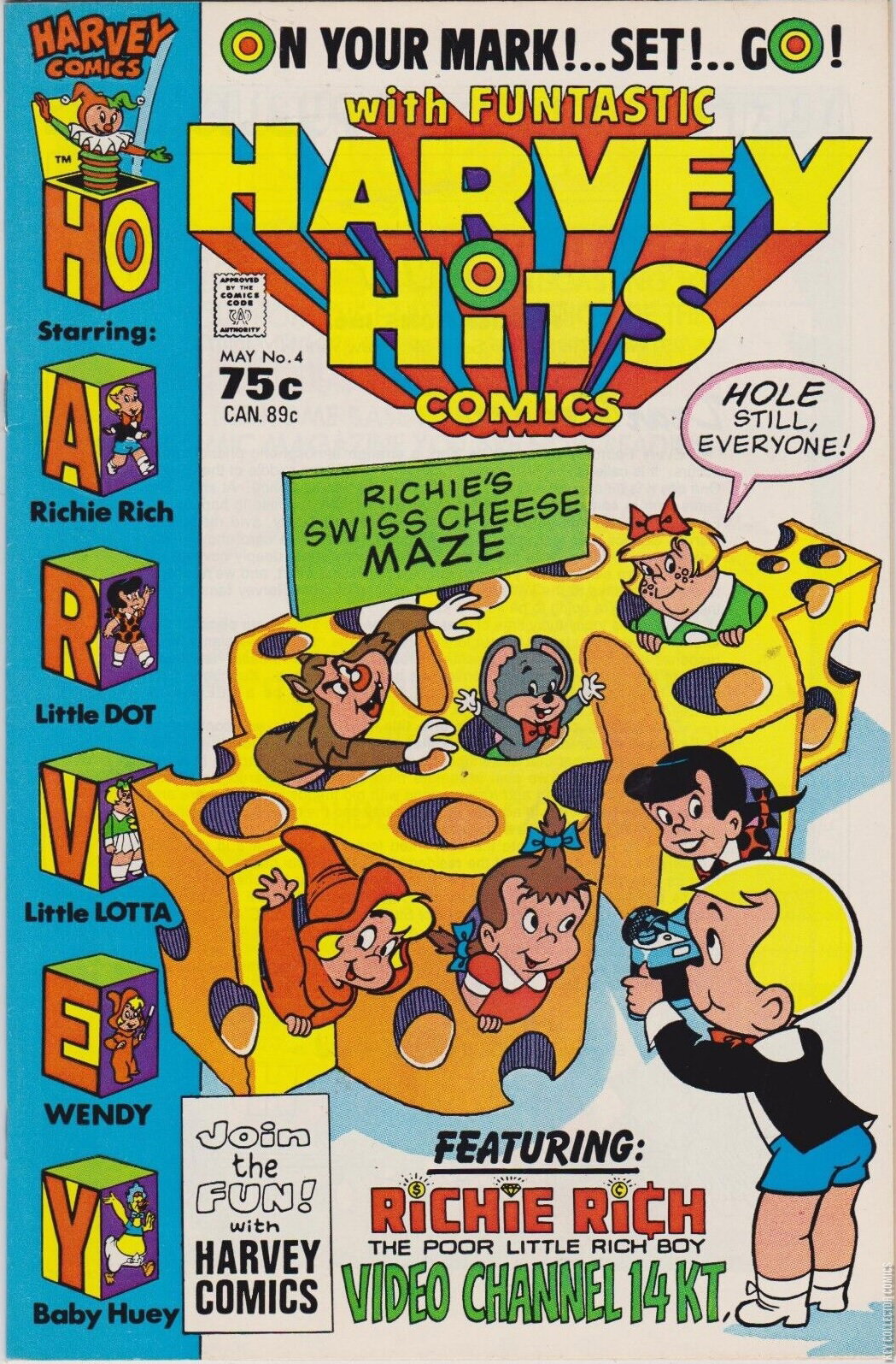 Harvey Hits Comics #4 Published May 1987 | Key Collecto