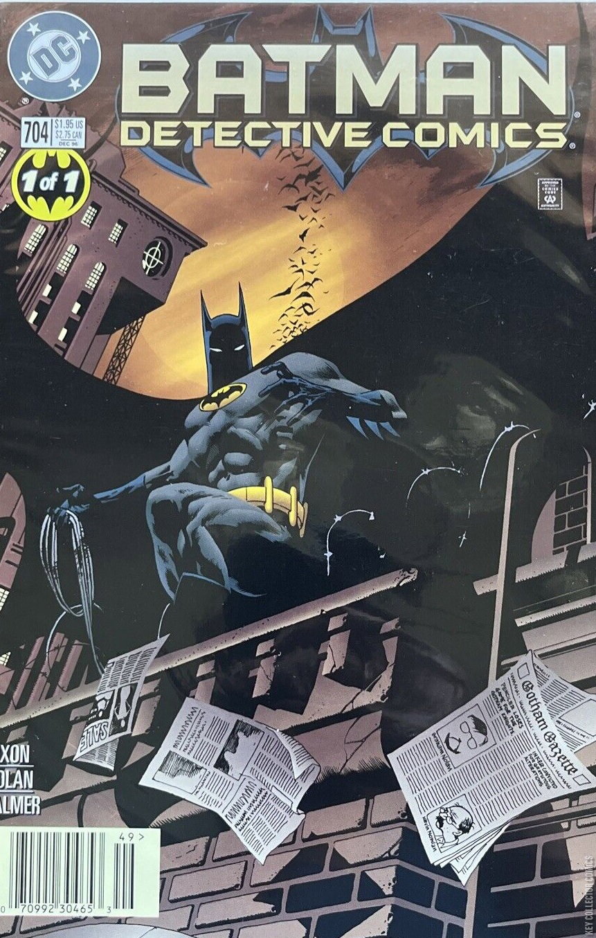 Detective Comics #704 Newsstand Published December 199