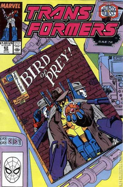 Transformers, The #62 Published January 1990 | Key Coll