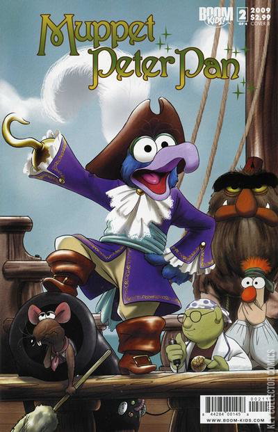 Muppet Peter Pan #2 Variant Published October 2009 | K