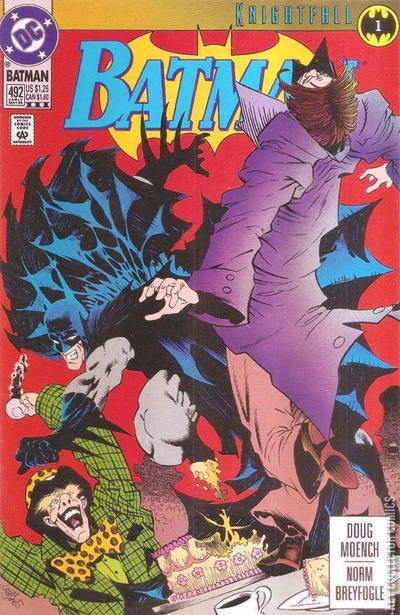 Batman #492 3rd Print Published May 1993 | Key Collect