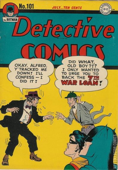 Detective Comics #101 Published July 1945 | Key Collect