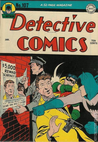 Detective Comics #107 Published January 1946 | Key Coll
