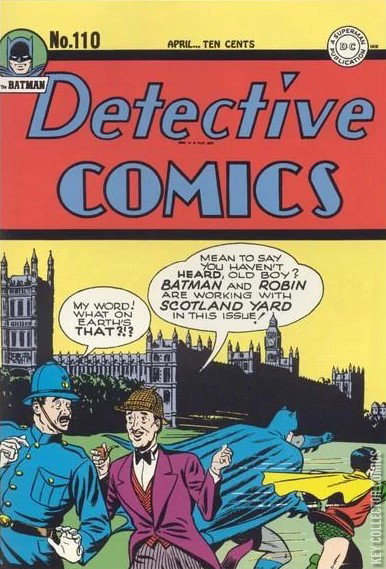 Detective Comics #110 Published April 1946 | Key Collec
