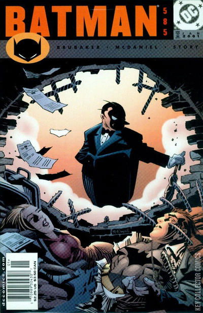 Batman #585 Newsstand Published January 2001 | Key Col