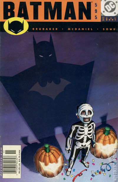 Batman #595 Newsstand Published November 2001 | Key Co