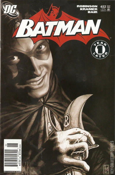 Batman #652 Newsstand Published April 2006 | Key Colle