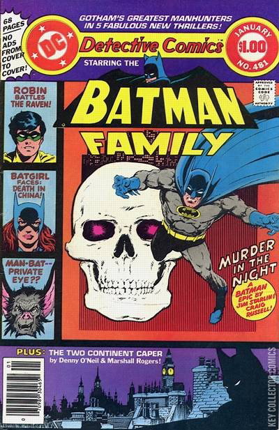 Detective Comics #481 Published January 1979 | Key Coll