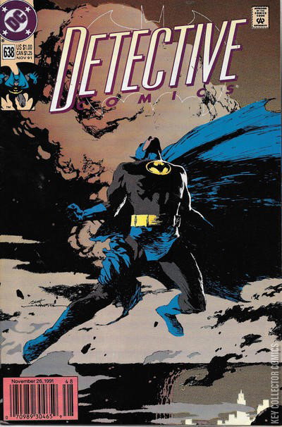 Detective Comics #638 Newsstand Published November 199