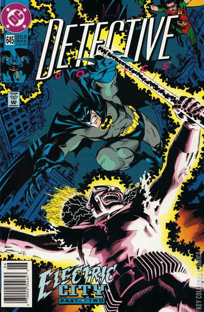 Detective Comics #645 Newsstand Published June 1992