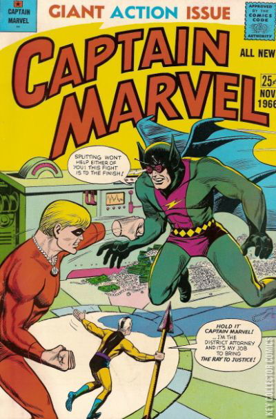 Captain Marvel #4 Published November 1966 | Key Collect