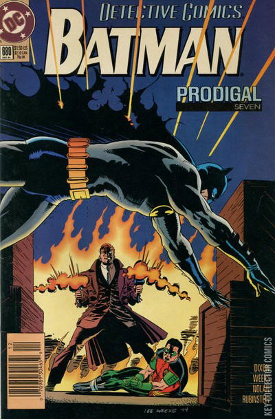 Detective Comics #680 Newsstand Published December 199