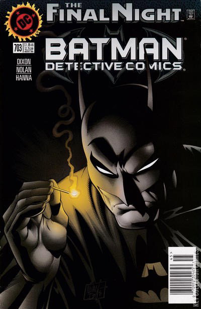Detective Comics #703 Newsstand Published November 199