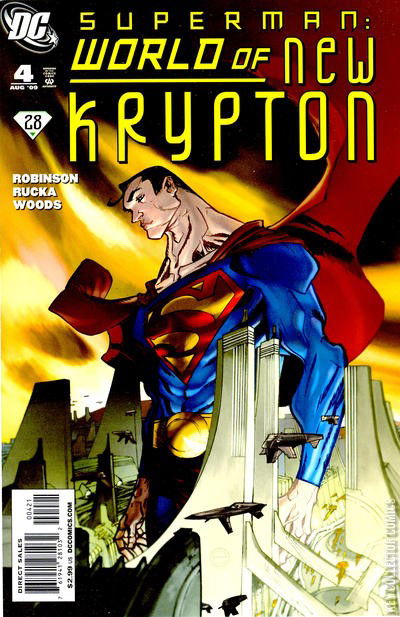 Superman: World of New Krypton #4 Variant Published June 20