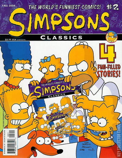 Simpsons Classics #2 Published July 2004 | Key Collecto