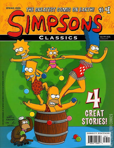 Simpsons Classics #4 Published April 2005 | Key Collect