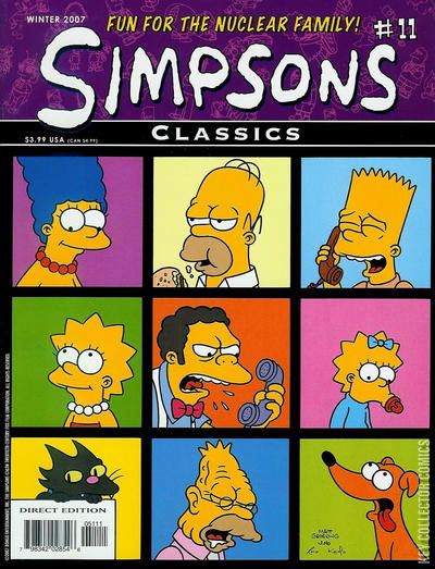 Simpsons Classics #11 Published January 2007 | Key Coll