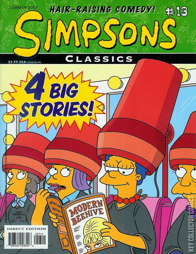 Simpsons Classics #13 Published July 2007 | Key Collect