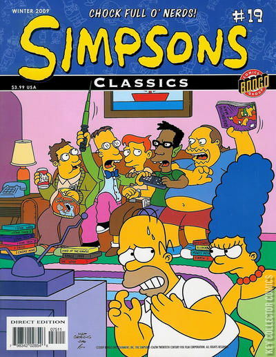 Simpsons Classics #19 Published January 2009 | Key Coll