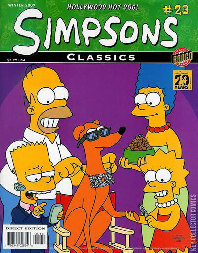 Simpsons Classics #23 Published January 2010 | Key Coll