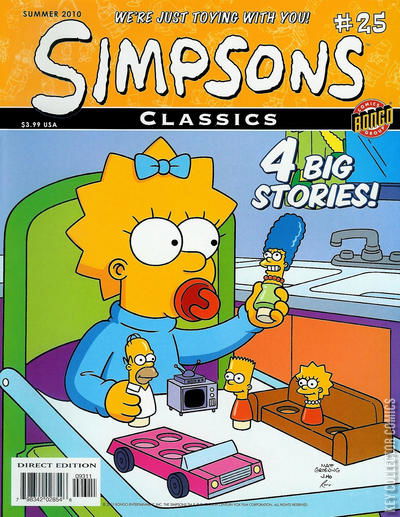 Simpsons Classics #25 Published July 2010 | Key Collect