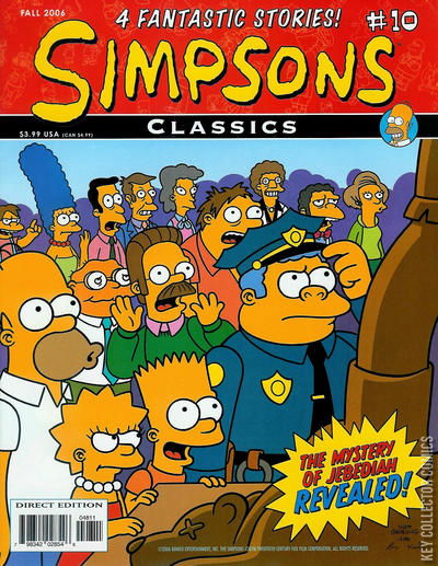 Simpsons Classics #10 Published September 2006 | Key Co