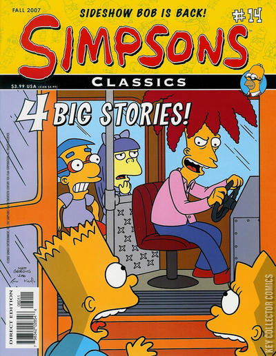 Simpsons Classics #14 Published September 2007 | Key Co